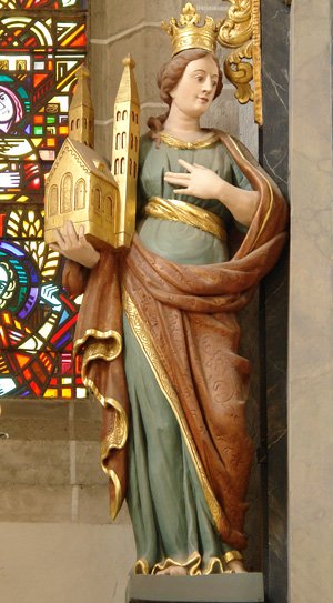 Santa Matilde, Rainha - Nossa Senhora de Fátima