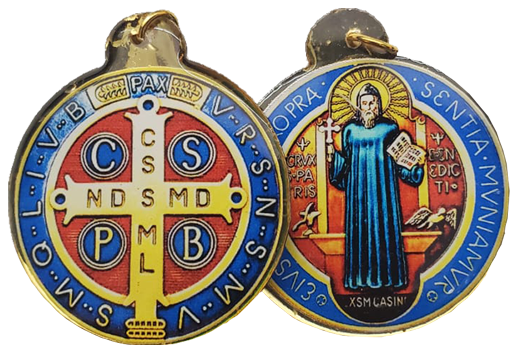 MEDALHA DE SAO BENTO EM - Nossa Senhora de Fátima